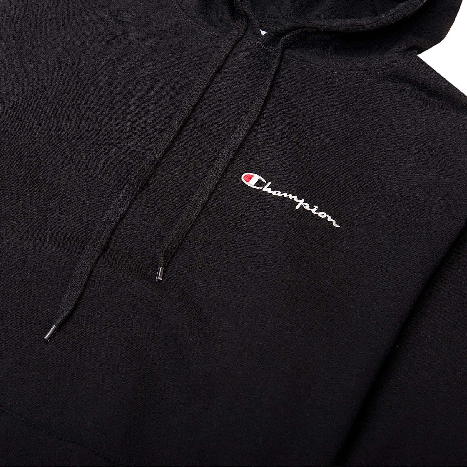 Champion Big and Tall Hoodies for Men – Embroidered Pullover Hoodies Sweatshirt Black