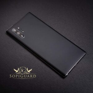 SopiGuard Sticker for Surface Duo Phone Edge-to-Edge Precision Vinyl Skin Wrap (Matte Black)