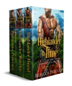 highlander in time: a scottish time travel romance collection books 1-3 (highlander in time box set book 1)