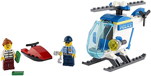 LEGO City Police Helicopter Building Kit; Cool Police Helicopter Toy 60275, New 2021 (51 Pieces)