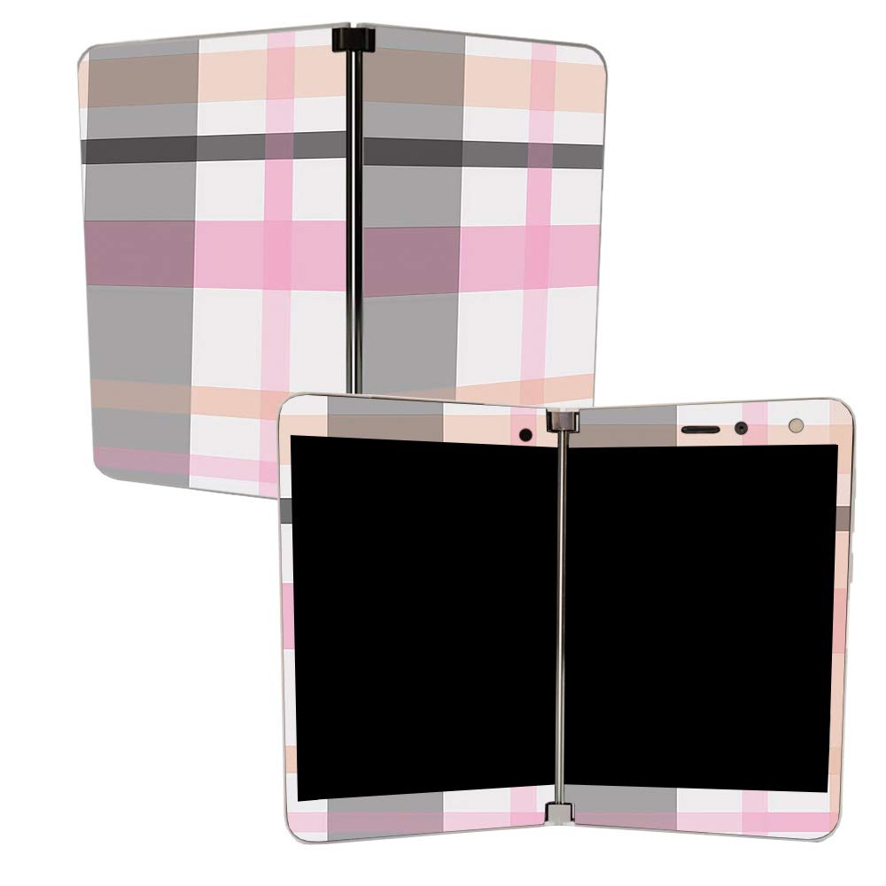 MIGHTY SKINS MightySkins Skin for Microsoft Surface Duo - Plaid | Protective, Durable, and Unique Vinyl Decal wrap Cover | Easy to Apply, Remove, and Change Styles | Made in The USA