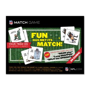 YouTheFan Memory Match YouTheFan NFL Memory Match Game, Team Colors, Medium US