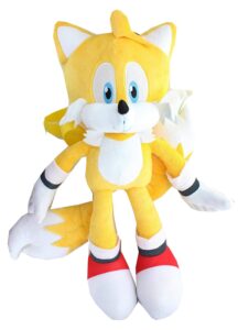 accessory innovations sonic the hedgehog tails 17 inch plush backpack