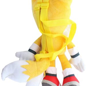 Accessory Innovations Sonic The Hedgehog Tails 17 Inch Plush Backpack