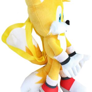 Accessory Innovations Sonic The Hedgehog Tails 17 Inch Plush Backpack