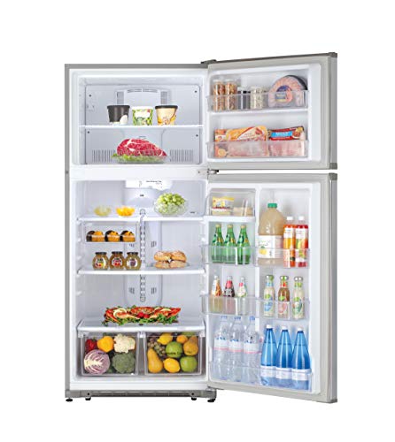 Winia WTE21GSSLD 21 Cu. Ft. Top Mount Refrigerator - Fingerprint Resistant Metallic Finish