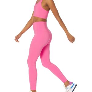 Amazon Essentials Women's Active Sculpt High-Rise Full-Length Legging (Available in Plus Size), Bright Pink, Medium