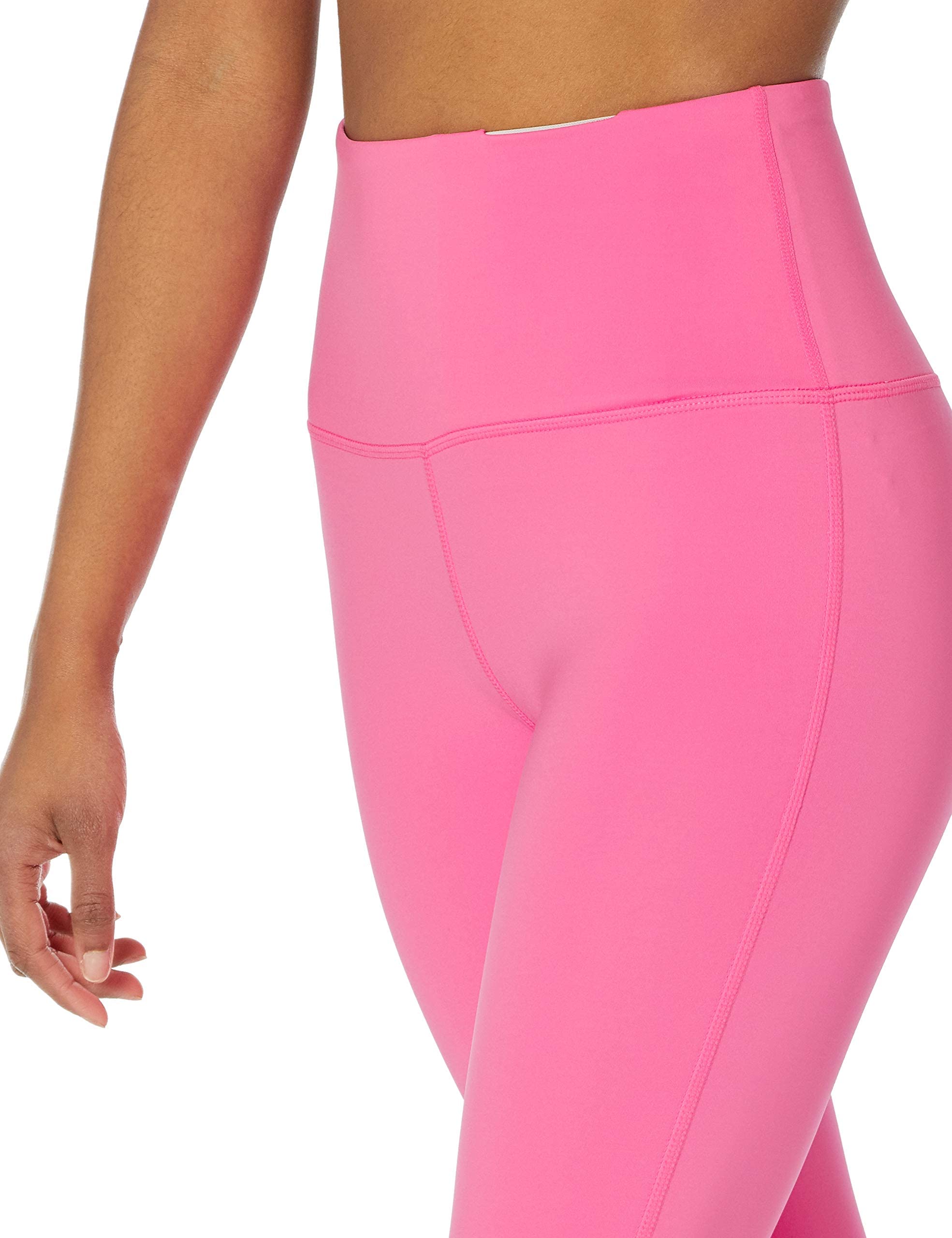 Amazon Essentials Women's Active Sculpt High-Rise Full-Length Legging (Available in Plus Size), Bright Pink, Medium