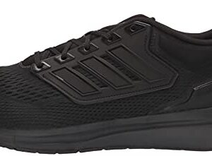 adidas Men's EQ21 Trail Running Shoe, Black/Black/Black, 12