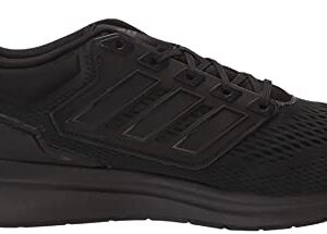 adidas Men's EQ21 Trail Running Shoe, Black/Black/Black, 12