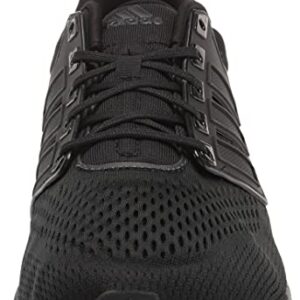 adidas Men's EQ21 Trail Running Shoe, Black/Black/Black, 12