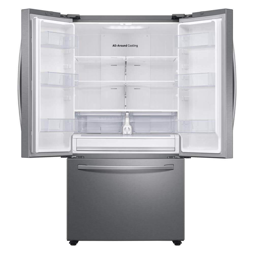 SAMSUNG RF28T5001SR 28 cu. ft. Large Capacity 3-Door French Door Refrigerator in Stainless Steel