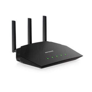 netgear 4-stream wifi 6 router (r6700ax) – ax1800 wireless speed (up to 1.8 gbps) | coverage up to 1,500 sq. ft., 20 devices