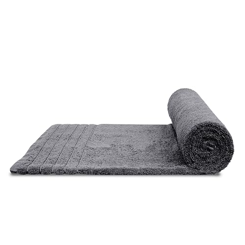 Tens Towels Large Bath Sheets, 100% Cotton, 35x70 inches Extra Large Bath Towel Sheets, Lighter Weight, Quicker to Dry, Super Absorbent, Oversized Bath Towels (DARK GREY)