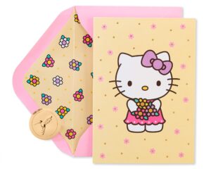 papyrus blank cards with envelopes, hello kitty (12-count)