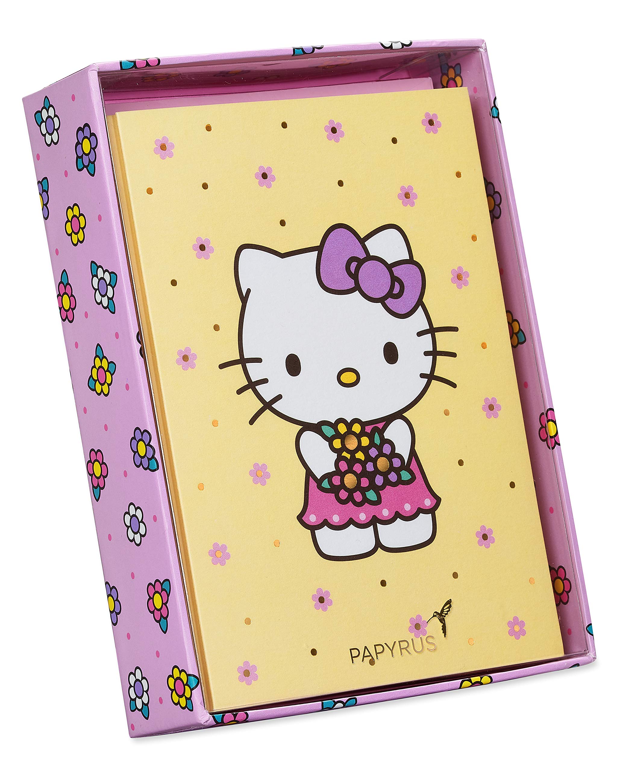 Papyrus Blank Cards with Envelopes, Hello Kitty (12-Count)