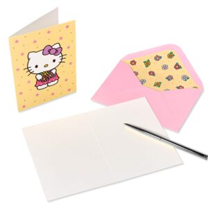 Papyrus Blank Cards with Envelopes, Hello Kitty (12-Count)