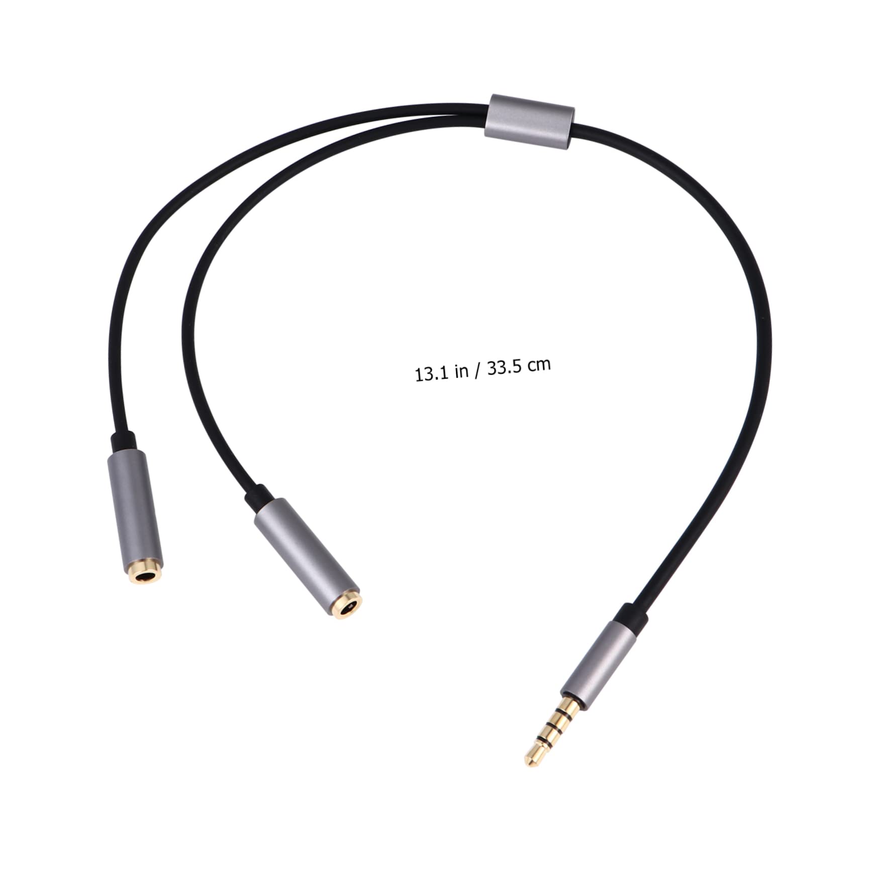 Audio Adapter Cable Splitter Cable for Earphones Earphone Splitter Y Splitter Cable Headset Splitter Headphone Mic y Adapter Cable Splitter Cable for Headphones Audio Splitter