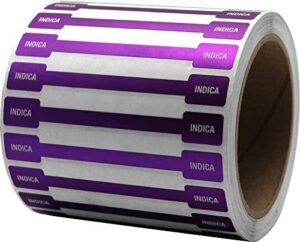 tamper evident void labels, purple, large, 4" x 0.5", 1,000 count