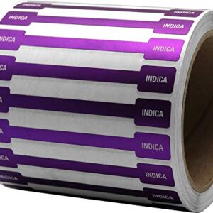 Tamper Evident Void Labels, Purple, Large, 4" x 0.5", 1,000 Count