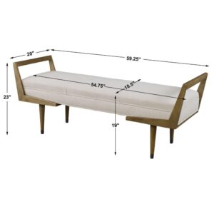 Waylon - 59.25 Inch Modern Bench