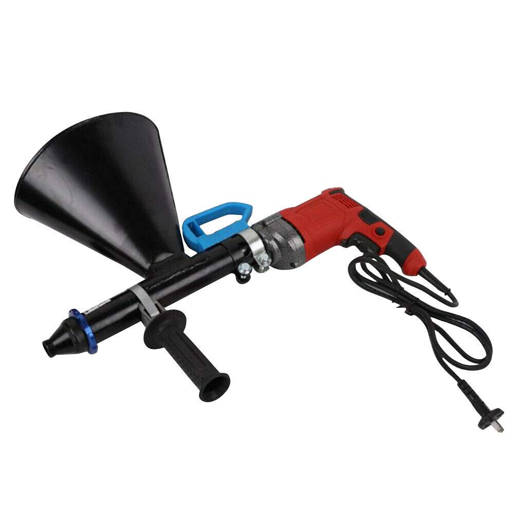 Gdrasuya10 700W Mortar Grout Electric Gun, Brick Pointing and Tile Grouting Cement Applicator Tool with 2 Nozzle