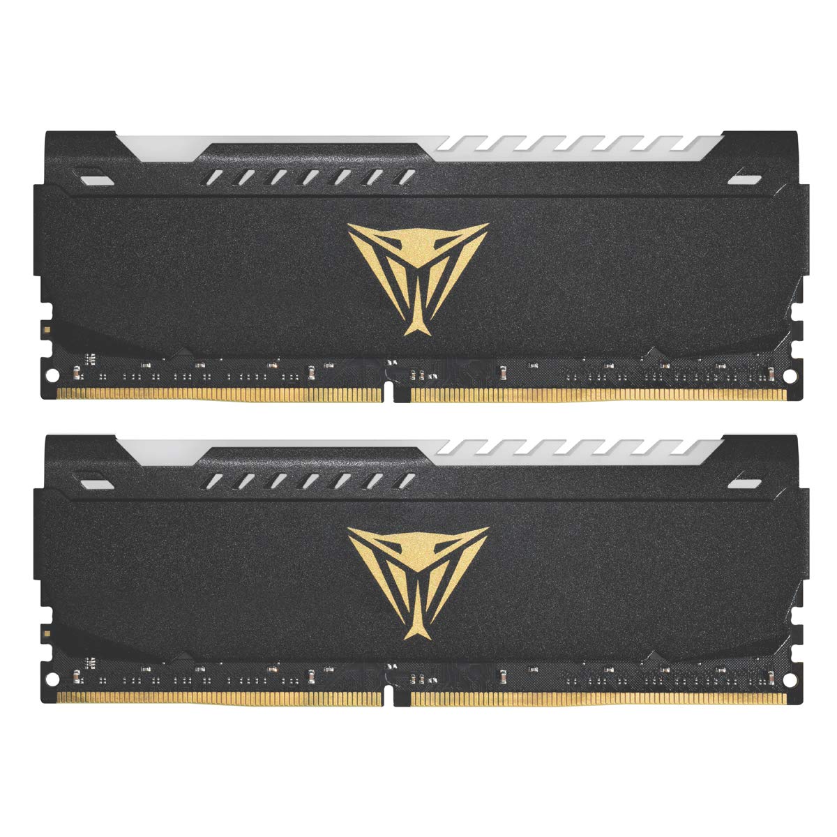 Patriot Viper Steel RGB DDR4 RAM 16GB (2X8GB) 3600MHz CL20 UDIMM Desktop Gaming Memory Kit - PVSR416G360C0K