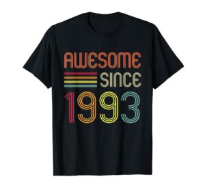 awesome since 1993 31st birthday retro t-shirt