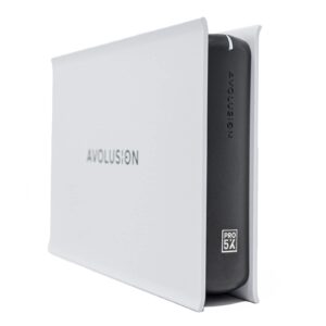 avolusion pro-5x series 2tb usb 3.0 external gaming hard drive for xbox one original, s & x (white)