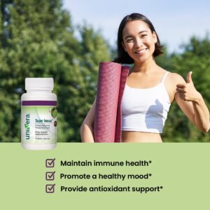 Univera Super Immune: Premium Herbal Formula for Immune Health - Reishi Mushroom, Astragalus, Schisandra & Eleuthero Extract - 90 Tablets