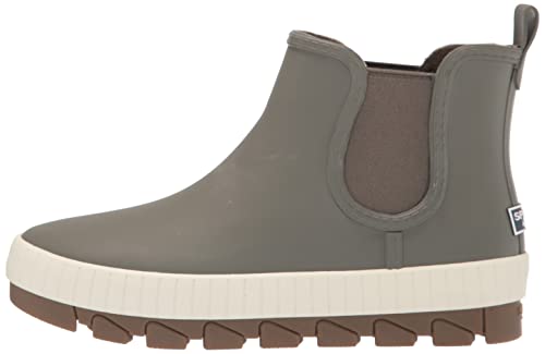 Sperry Women's Torrent Chelsea Rain Boot, Olive, 6.5 M