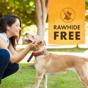 Pur Luv Dog Treats, K9 Kraves Rawhide Free Bone Dog Treat, Peanut Butter Flavor, Made with Real Peanut Butter and Chicken, 20 Count, Healthy, Easily Digestible, Long-Lasting, High Protein