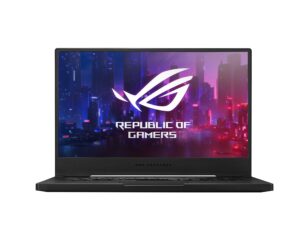 rog zephyrus m gaming laptop, 15.6â€ 144hz full hd ips, nvidia geforce gtx 1660 ti, intel core i7-9750h, 16gb ddr4 ram, 512b pcie ssd, per-key rgb, windows 10 pro, gu502gu-xb74 (renewed)