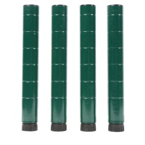 regal altair green epoxy wire shelving posts | pack of 4 posts | nsf commercial heavy duty (green epoxy wire shelving posts, 14''h)