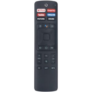 ERF3B69 Replacement Voice Remote Control fit for Hisense/Sharp 4k TV sub ERF3A69S ERF3B69S ERF3I69H W9HBRCB0006 LC-55N8003U LC-55Q7530U LC-58N7503U LC-65N8003U LC-75N8003U 55Q8070E LC-50N700