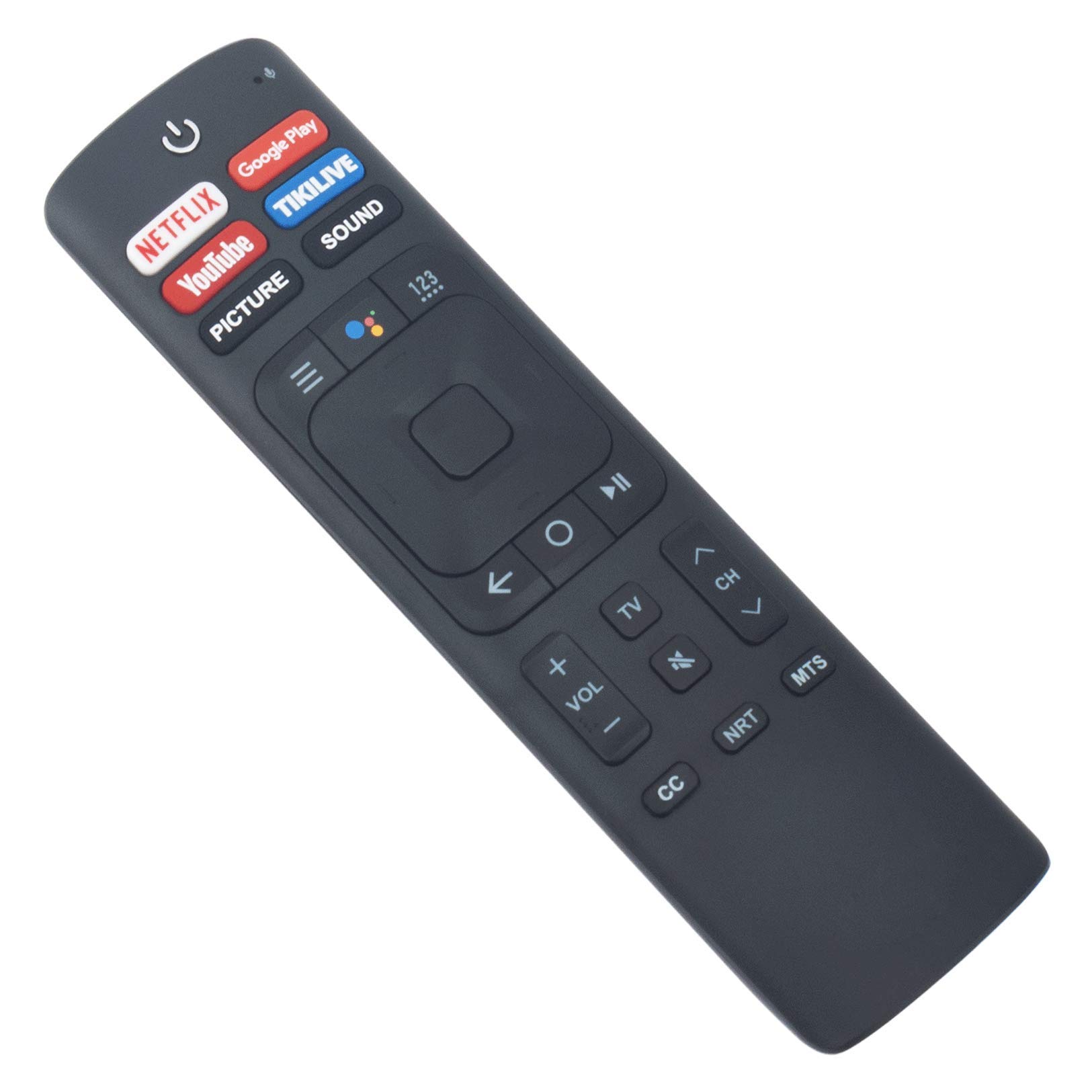 ERF3B69 Replacement Voice Remote Control fit for Hisense/Sharp 4k TV sub ERF3A69S ERF3B69S ERF3I69H W9HBRCB0006 LC-55N8003U LC-55Q7530U LC-58N7503U LC-65N8003U LC-75N8003U 55Q8070E LC-50N700