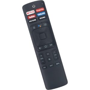 ERF3B69 Replacement Voice Remote Control fit for Hisense/Sharp 4k TV sub ERF3A69S ERF3B69S ERF3I69H W9HBRCB0006 LC-55N8003U LC-55Q7530U LC-58N7503U LC-65N8003U LC-75N8003U 55Q8070E LC-50N700