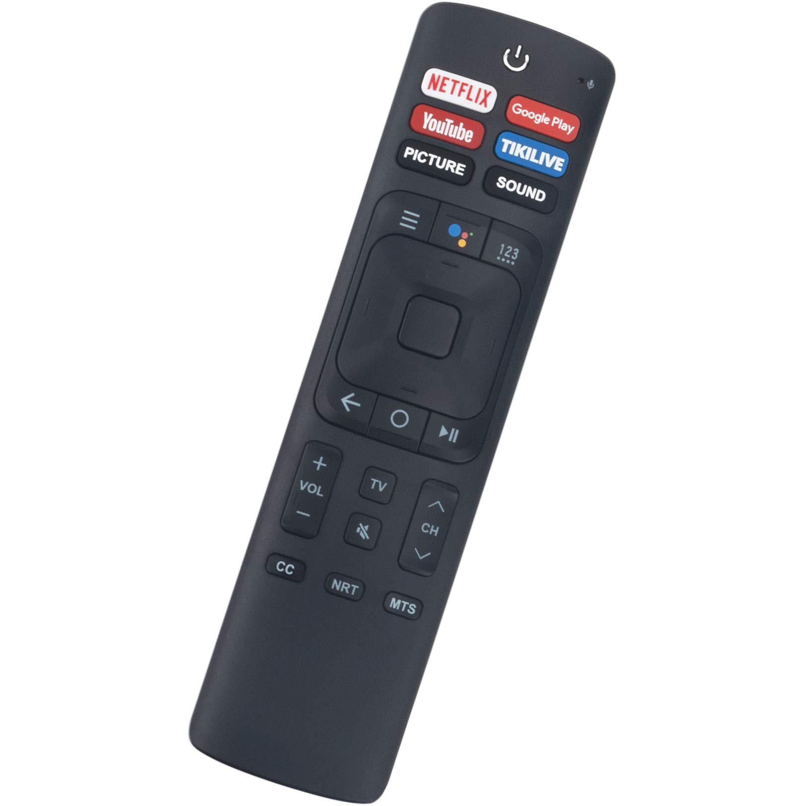 ERF3B69 Replacement Voice Remote Control fit for Hisense/Sharp 4k TV sub ERF3A69S ERF3B69S ERF3I69H W9HBRCB0006 LC-55N8003U LC-55Q7530U LC-58N7503U LC-65N8003U LC-75N8003U 55Q8070E LC-50N700