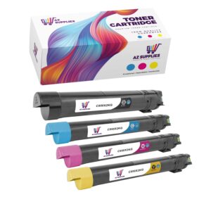 az supplies compatible toner cartridge replacement for lexmark c950x2kg c950x2cg c950x2mg c950x2yg c950de (black, cyan, magenta, yellow - 4 packs)