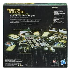 Avalon Hill Betrayal at The House on The Hill Second Edition Cooperative Board Game, Ages 12 and Up, 3-6 Players, 50 Chilling Scenarios