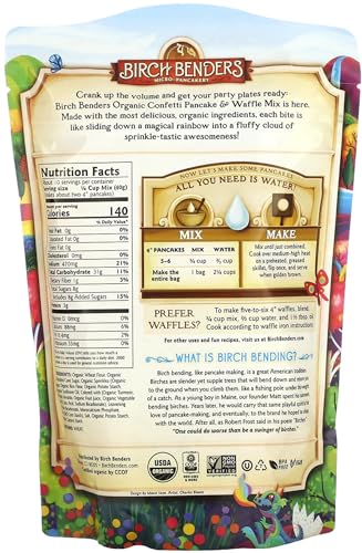 Birch Benders Organic Confetti Pancake & Waffle Mix, 14 OZ