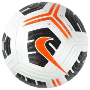 NIKE CU8038-101 NK ACDMY PRO - Team FIFA SZ 5 Recreational Soccer Ball Unisex-Adult White/Black/(Total Orange) 5