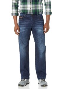 prana men's axiom jean, rinse chipped wash, 38w x 30l short