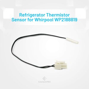 EvertechPRO 2188819 Thermistor Replacement for Whirlpool Refrigerator 1057763 2216113 AH968736 EA968736