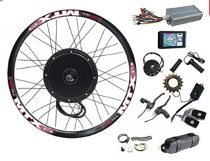 nbpower 135mm dropouts e-bike kit 48v-72v 3000w e bike conversion kit 100km/h speed 3000w ebike conversion kit (29inch rear)