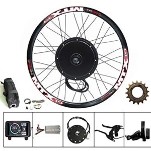 NBPOWER 135mm dropouts e-Bike kit 48V-72V 3000w e Bike Conversion Kit 100km/h Speed 3000W ebike Conversion kit (29inch Rear)