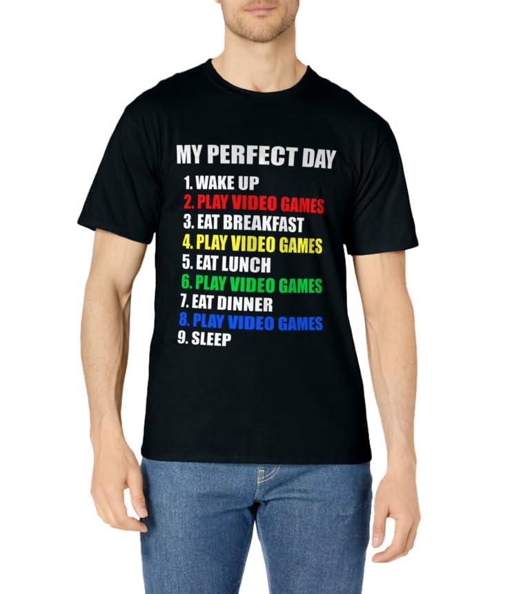 GIFT IDEA: The Perfect Gaming Day Suprise for Gamers T-Shirt