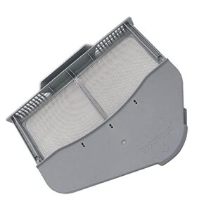 dc97-16742a dryer lint trap filter replacement for samsung dryer with flap upgraded stainless steel screen, replaces ap5306681 ps4221839 dc61-03048a dv45h7000ew/a2 dv48h7400ew/a2 by appliancemates