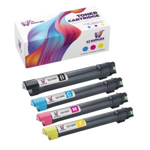 az supplies compatible toner cartridge replacement for dell 5130 high yield 330-5850 330-5846 330-5852 330-5843 color laser 5120cdn 5130cdn 5140cdn (black cyan magenta yellow - 4 packs)