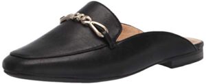 naturalizer womens kayden-mule clog, black, 7 us